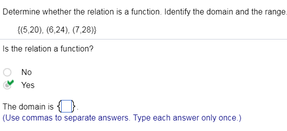 Solved Determine whether the relation is a function. | Chegg.com