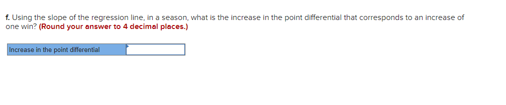 Solved For each of the 32 National Football League teams, | Chegg.com