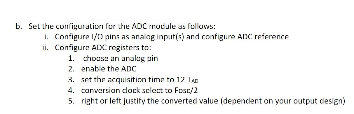 In this lab, you will use the PIC18F45K22 chip with a | Chegg.com
