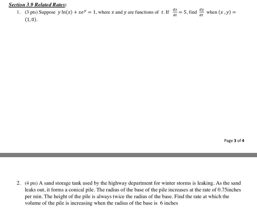 Solved 2. Use logarithmic differentiation to find the | Chegg.com
