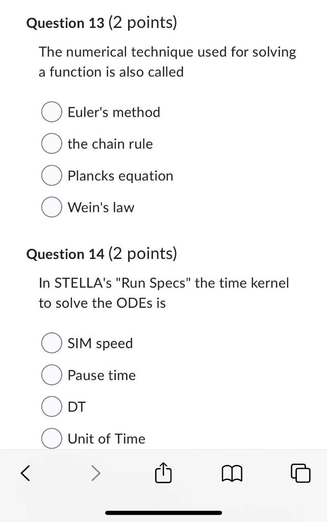 Solved please check my answers thank you 4. heats slowly, | Chegg.com