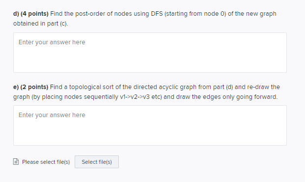 Solved Q4 Directed Graphs 20 Points Consider the following | Chegg.com Solved Q4 Directed Graphs 20 Points Consider the following | Chegg.com