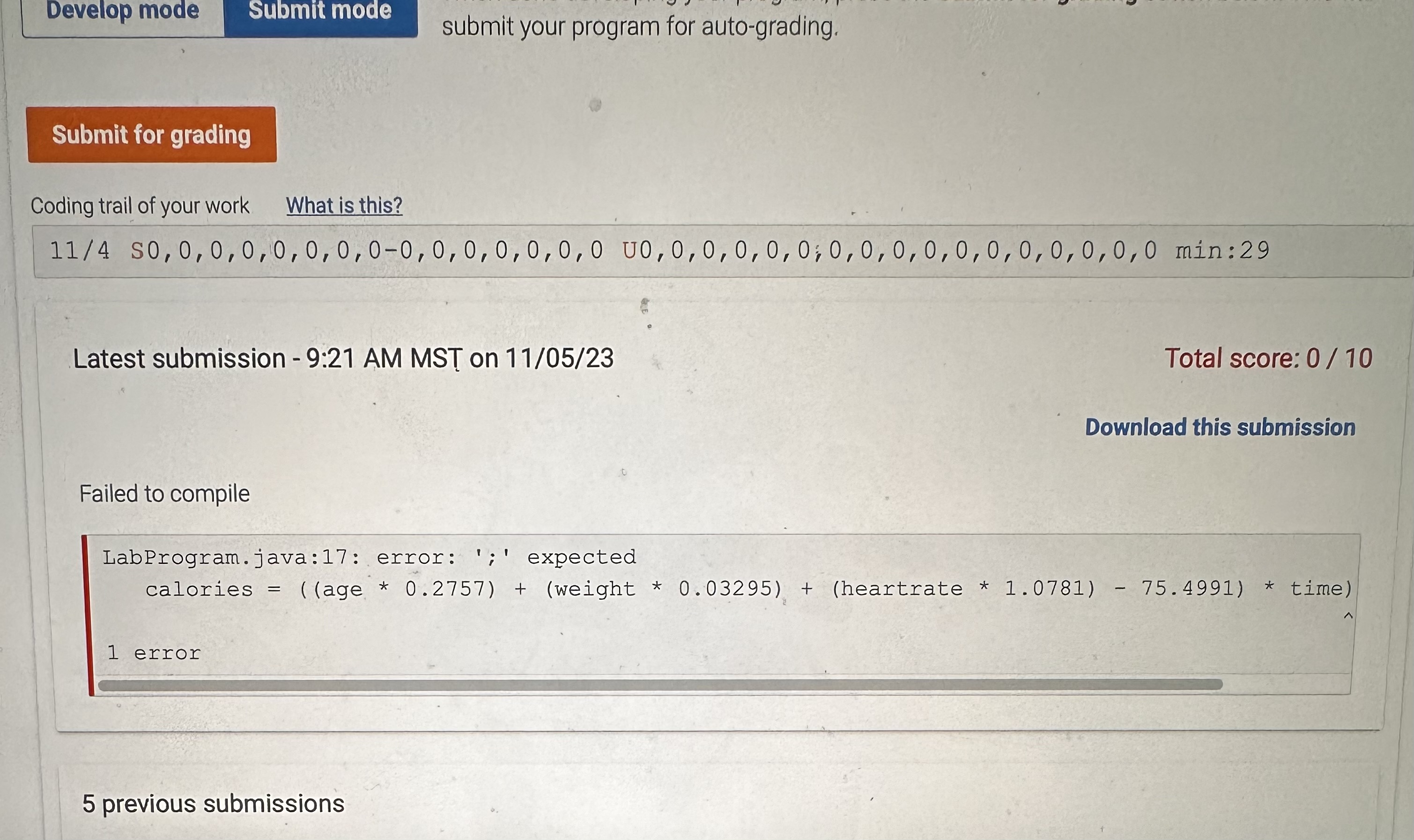 Solved I have worked on this for HOURS, and I can’t find my | Chegg.com