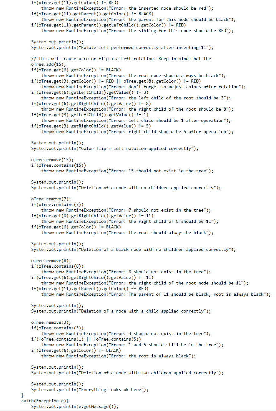 Solved Programming Assignment (PA) #3 Red-Black Tree For | Chegg.com