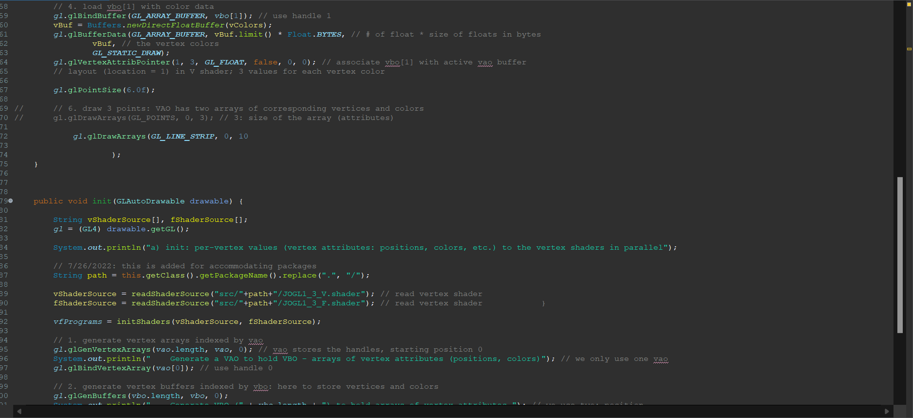 Solved A full working JOGL java program using GLUT library | Chegg.com Solved A full working JOGL java program using GLUT library | Chegg.com
