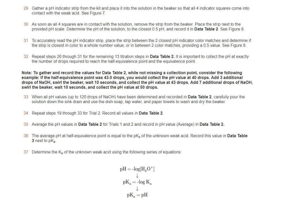 Solved Data Table 1: Determination of Equivalence Point | Chegg.com