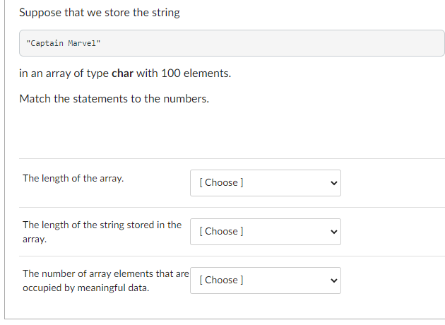Solved How many bytes of memory are occupied by an array of | Chegg.com