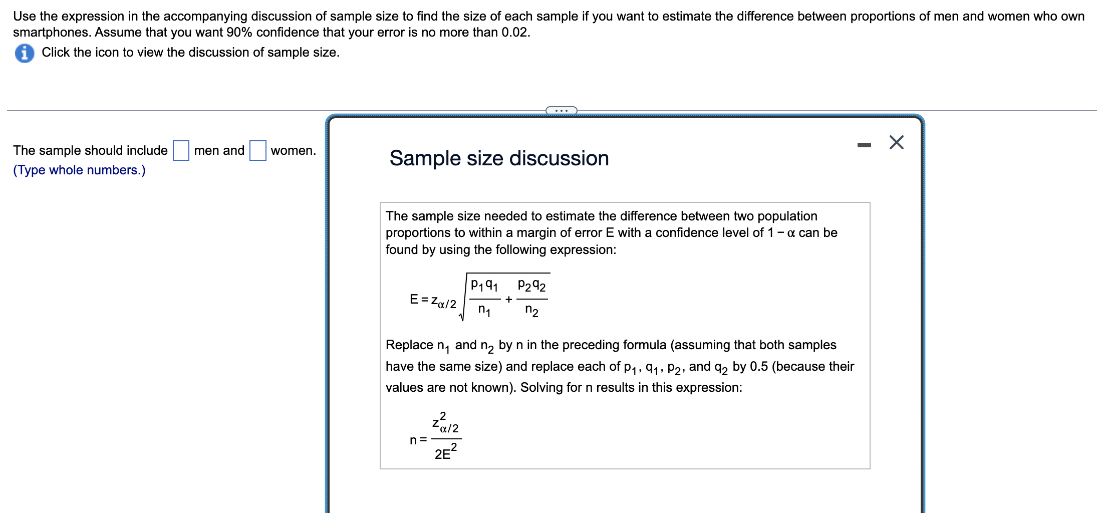Solved Use the expression in the accompanying discussion of | Chegg.com