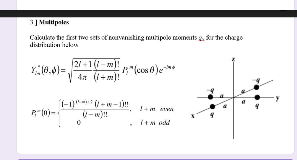 Solved Calculate the first two sets of nonvanishing | Chegg.com