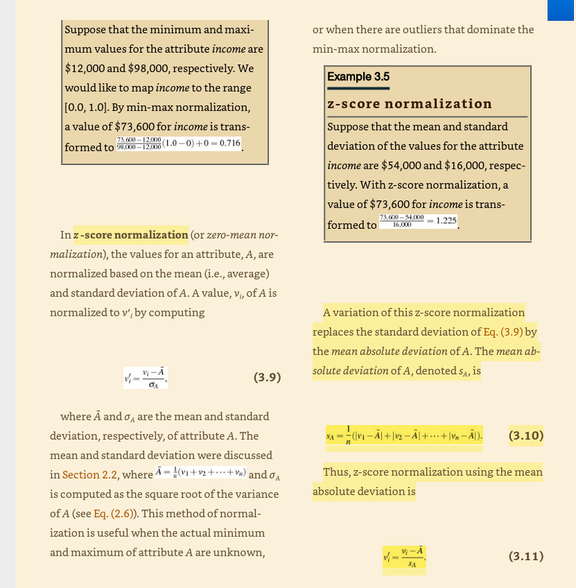PART II: For the same data from 2.8, do z-score | Chegg.com