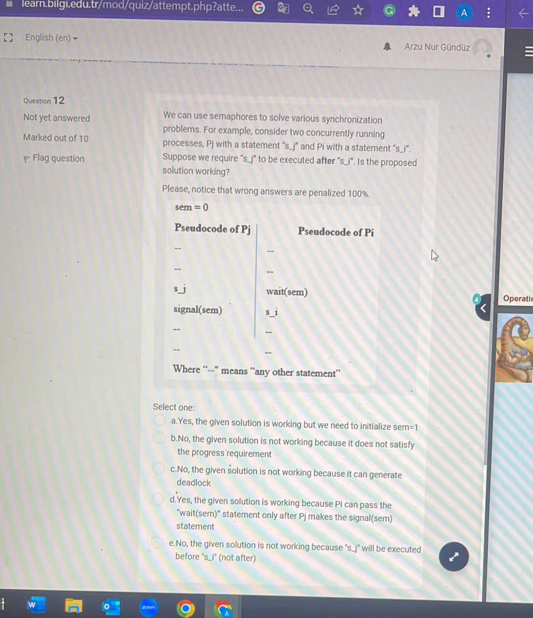 Solved Question 12 Not yet answered Marked out of 10 Flag | Chegg.com