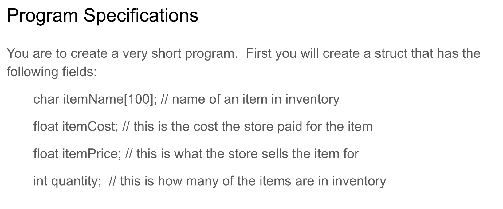 Solved You are to create a very short program. First you | Chegg.com