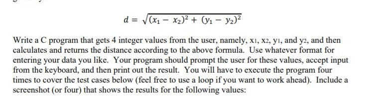 Solved Please use the double sqrt (double) function in this | Chegg.com