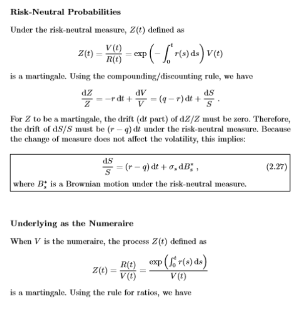 Risk-Neutral Probabilities Under the risk-neutral | Chegg.com