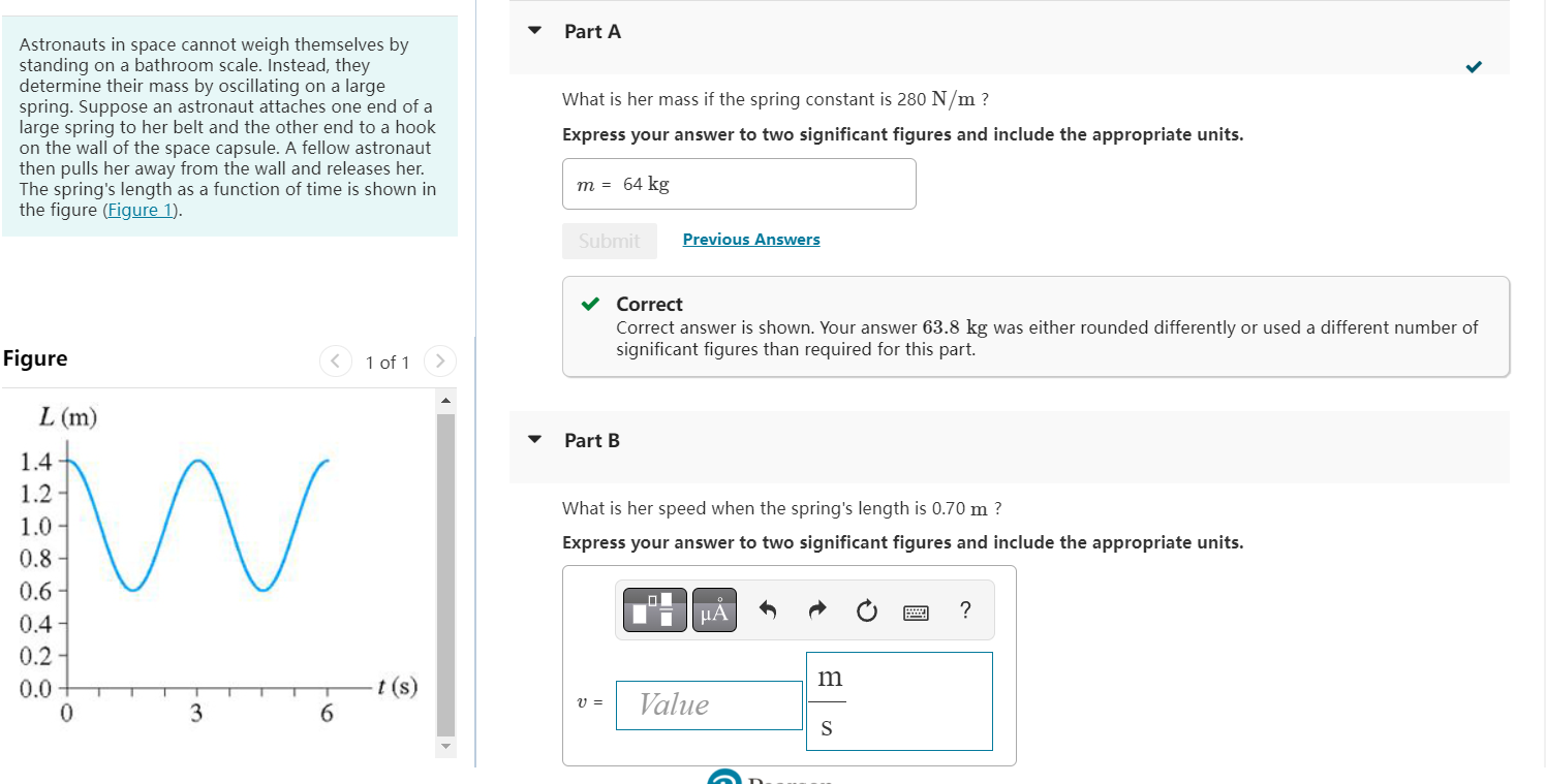 Solved Astronauts in space cannot weigh themselves by | Chegg.com