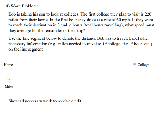 Solved 19) Solve the problem below by setting up a | Chegg.com