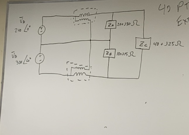 Solved b) Verify that the sum of the wattmeter reading 3 | Chegg.com