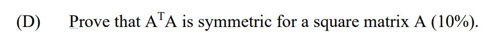Rga Relative Gain Array Question Linear Algebra