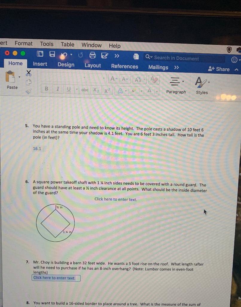 Solved ert Format Tools Table Window Help >> 9 T Qw Search | Chegg.com