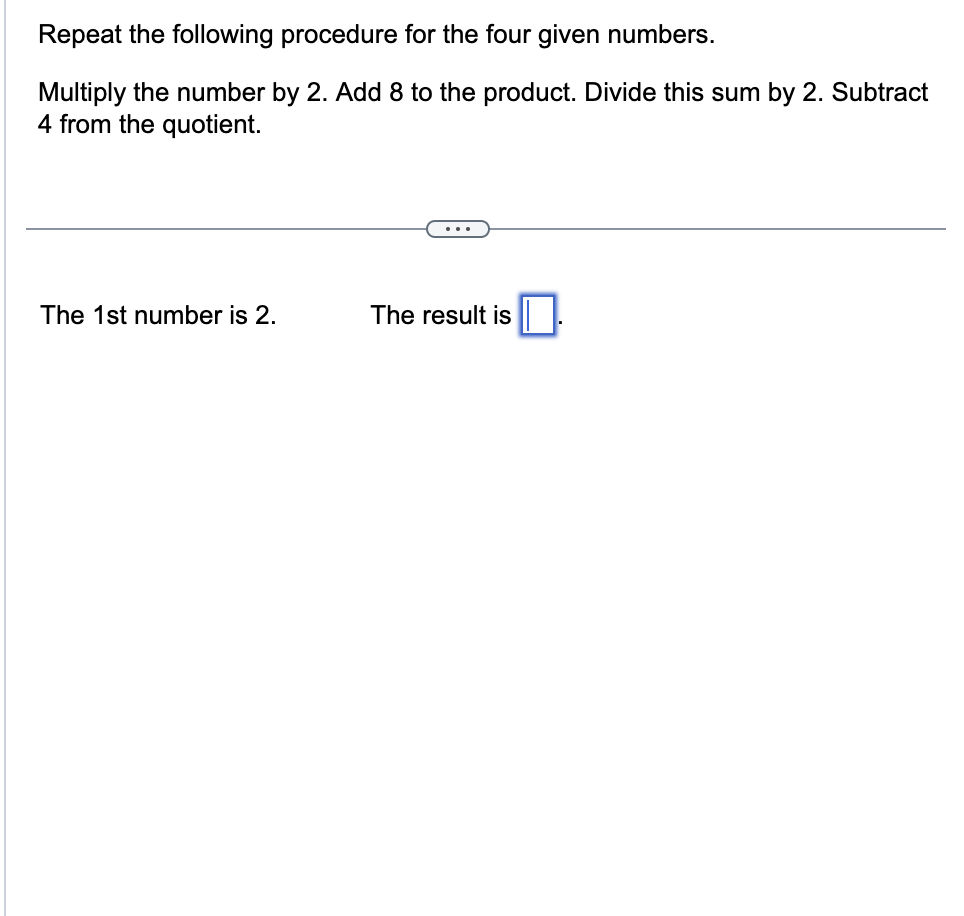 Solved Repeat The Following Procedure For The Four Given 