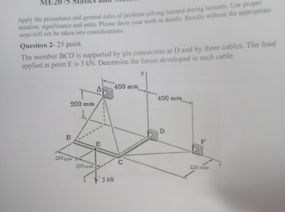 Solved Apply the procedures and general rules of problem | Chegg.com