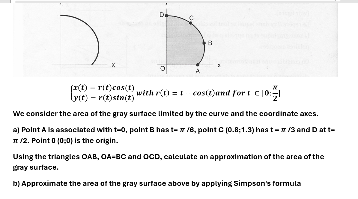 Solved Advanced Math - ﻿Polygone Area using coordinate and | Chegg.com