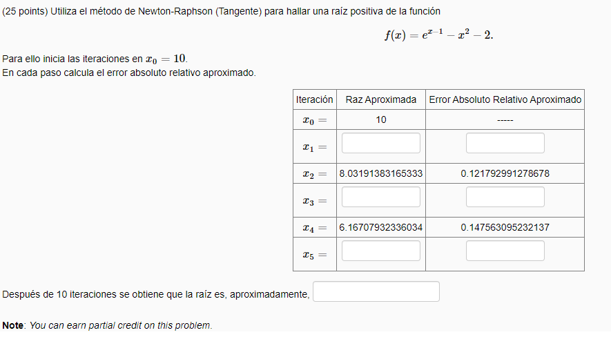 Solved Use the Newton-Raphson (Tangent) method to find a | Chegg.com