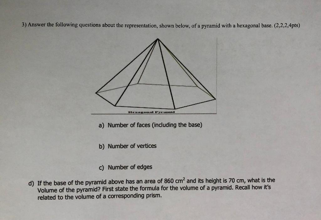 Solved 3) Answer the following questions about the | Chegg.com