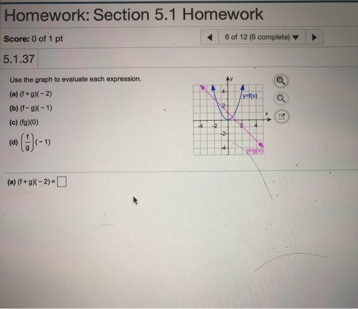 Solved Homework Section 5 1 Homework Al 6 Of 12 6