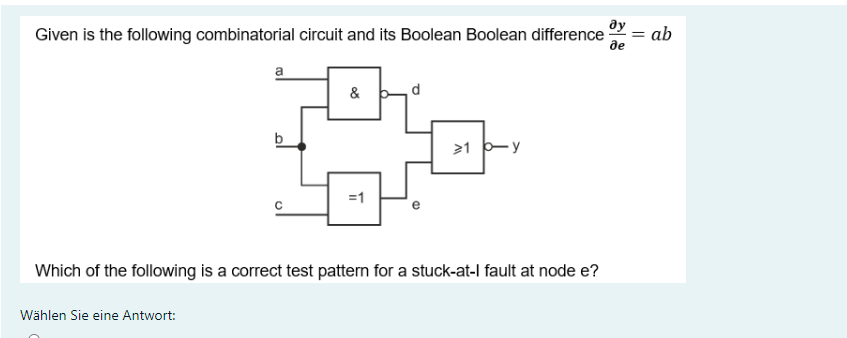 Solved ду Given is the following combinatorial circuit and | Chegg.com