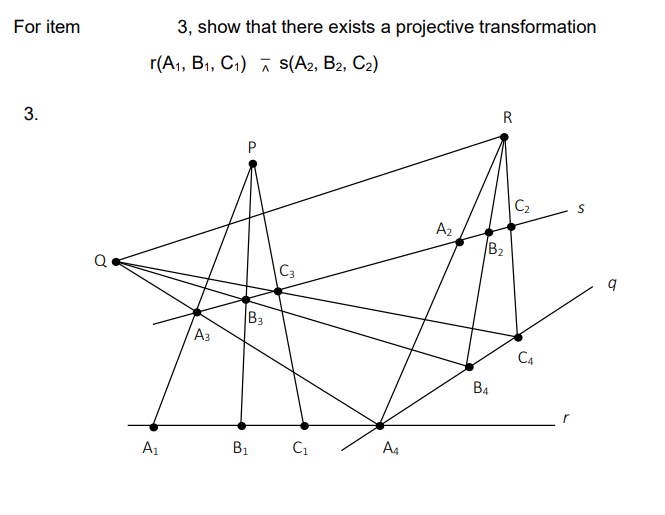3 , show that there exists a projective | Chegg.com