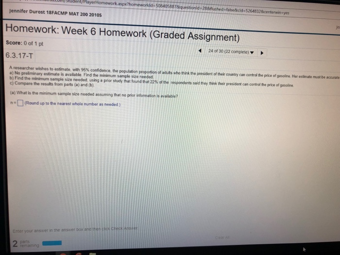 Solved Student/PlayerHomework.aspx?homeworkld | Chegg.com