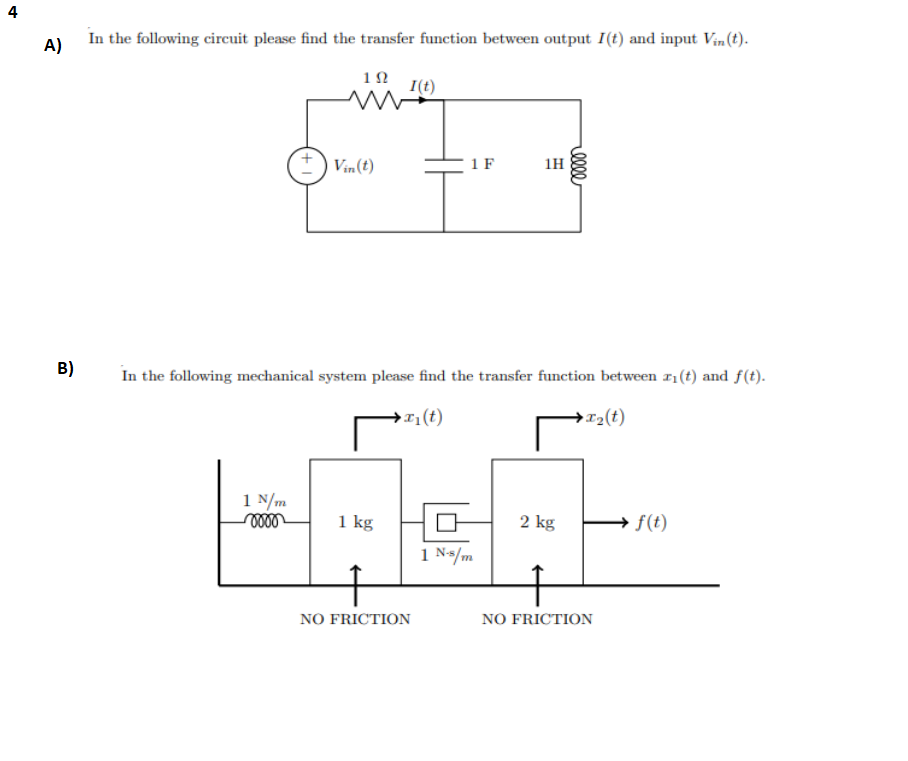 Solved In the following circuit please find the transfer | Chegg.com