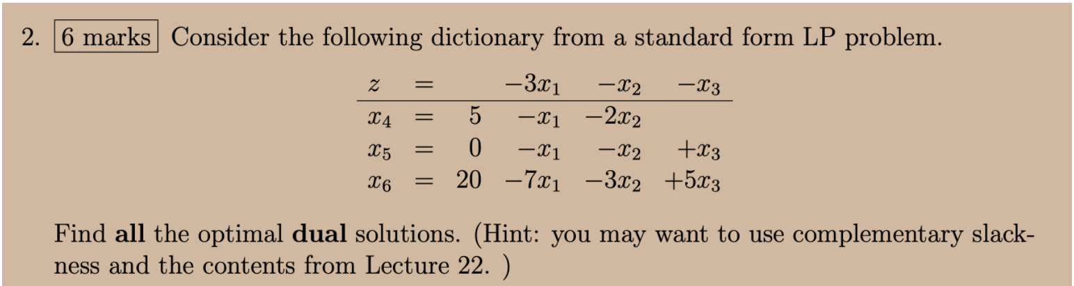 Solved z = 2. 6 marks Consider the following dictionary from | Chegg.com Solved z = 2. 6 marks Consider the following dictionary from | Chegg.com