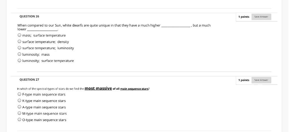 Solved QUESTION 26 1 points Save Answer but a much When | Chegg.com