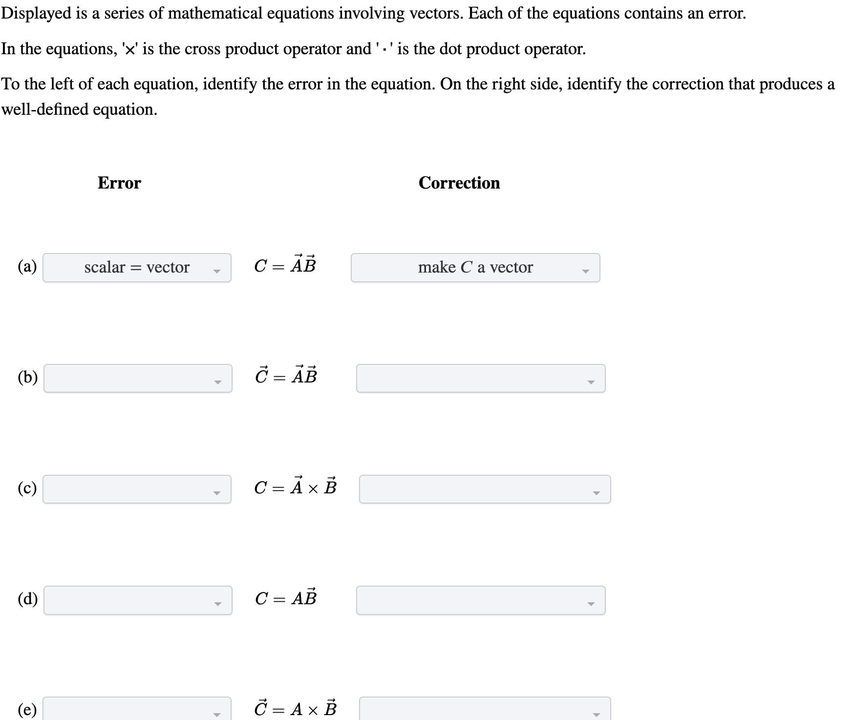 Solved Displayed is a series of mathematical equations | Chegg.com