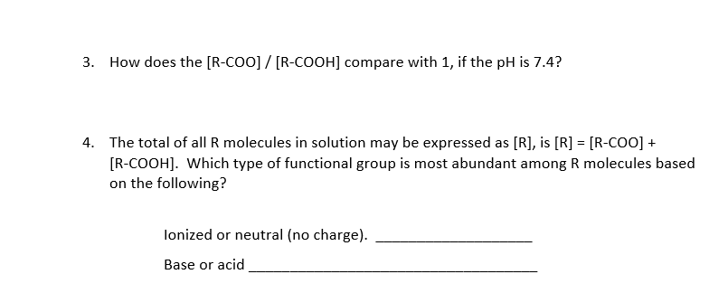 Solved R-COOH R-COO +H* A. Answer *carboxylic acid* or * | Chegg.com