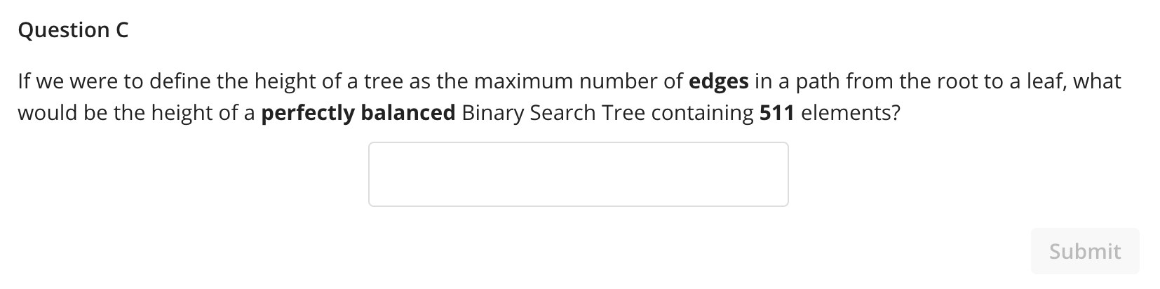 Solved Imagine We Have Created A Binary Search Tree By 3105