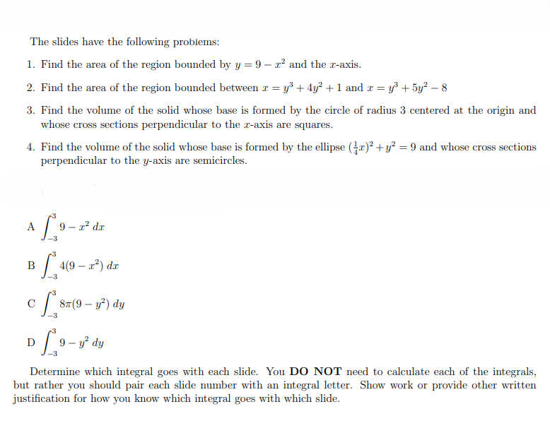 Solved Show work for the first 4 ﻿please just include | Chegg.com