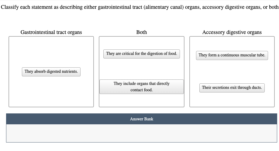 Solved Classify each statement as describing either | Chegg.com