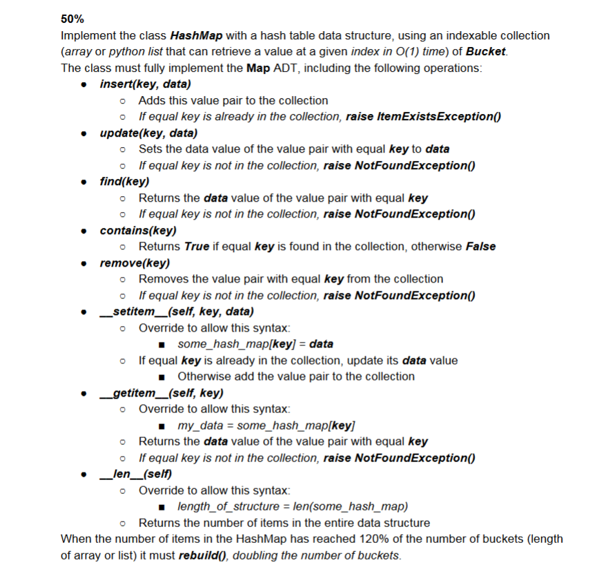 Solved Bonus 5% for a correct implementation that has no | Chegg.com