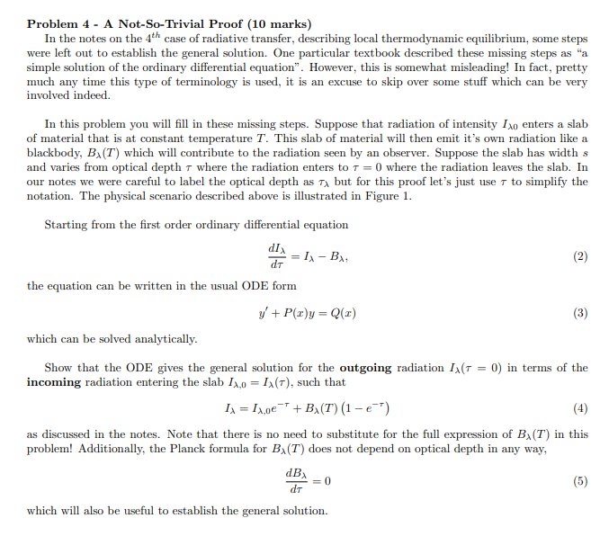 Solved Problem 4 - A Not-So-Trivial Proof (10 marks) In the | Chegg.com