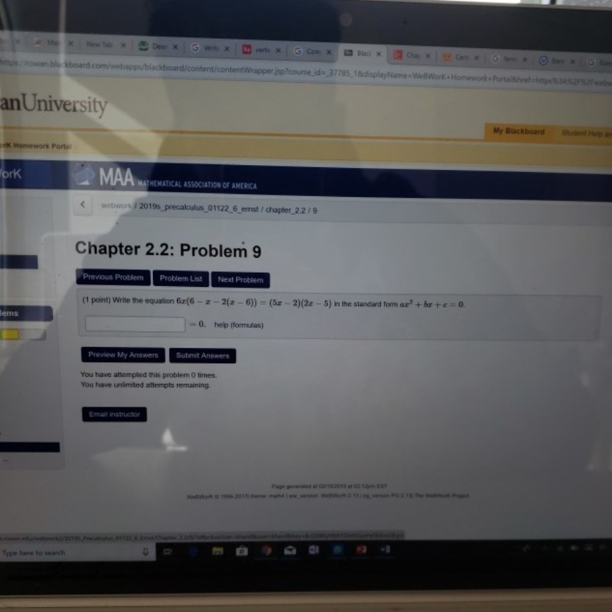 Solved nus or anble İboardcom/webappt blackboard | Chegg.com