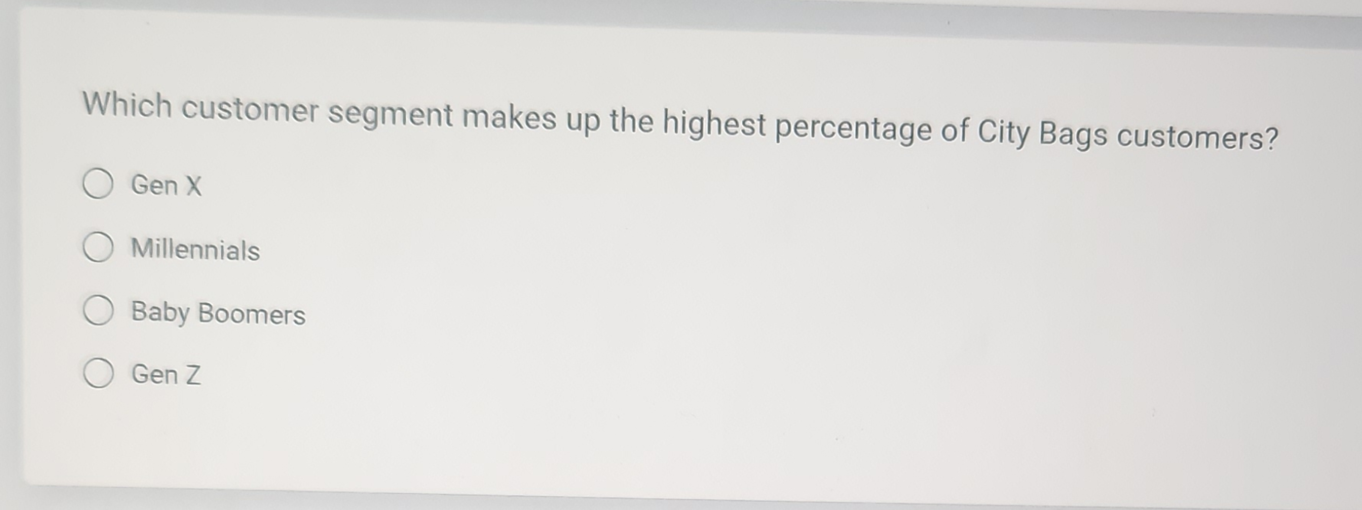 Solved Which customer segment makes up the highest | Chegg.com