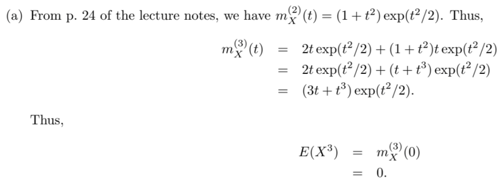 Solved The skewness of a random variable is defined as | Chegg.com