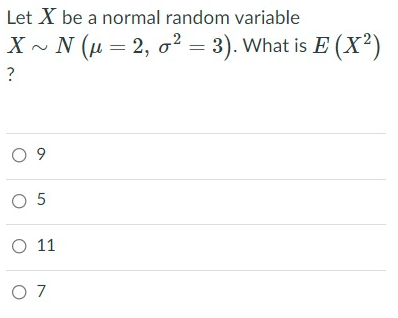 Solved Let X be a normal random variable X~ N (u = 2, o2 = | Chegg.com