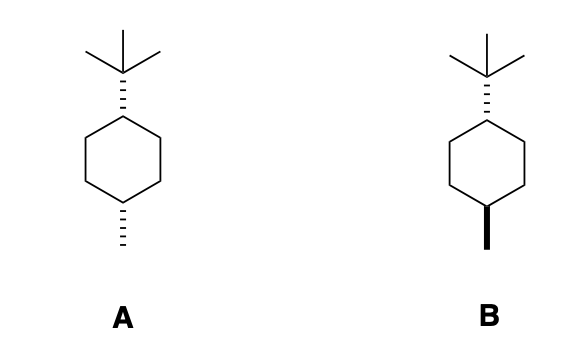 Solved Draw the two chair conformations for each molecule | Chegg.com