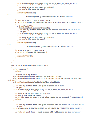 Solved Program Specification: You are to finish the | Chegg.com