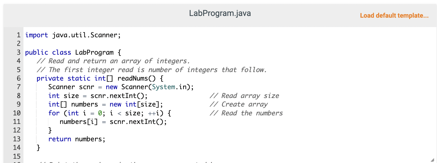 Solved The program has four steps:Read the size of an | Chegg.com