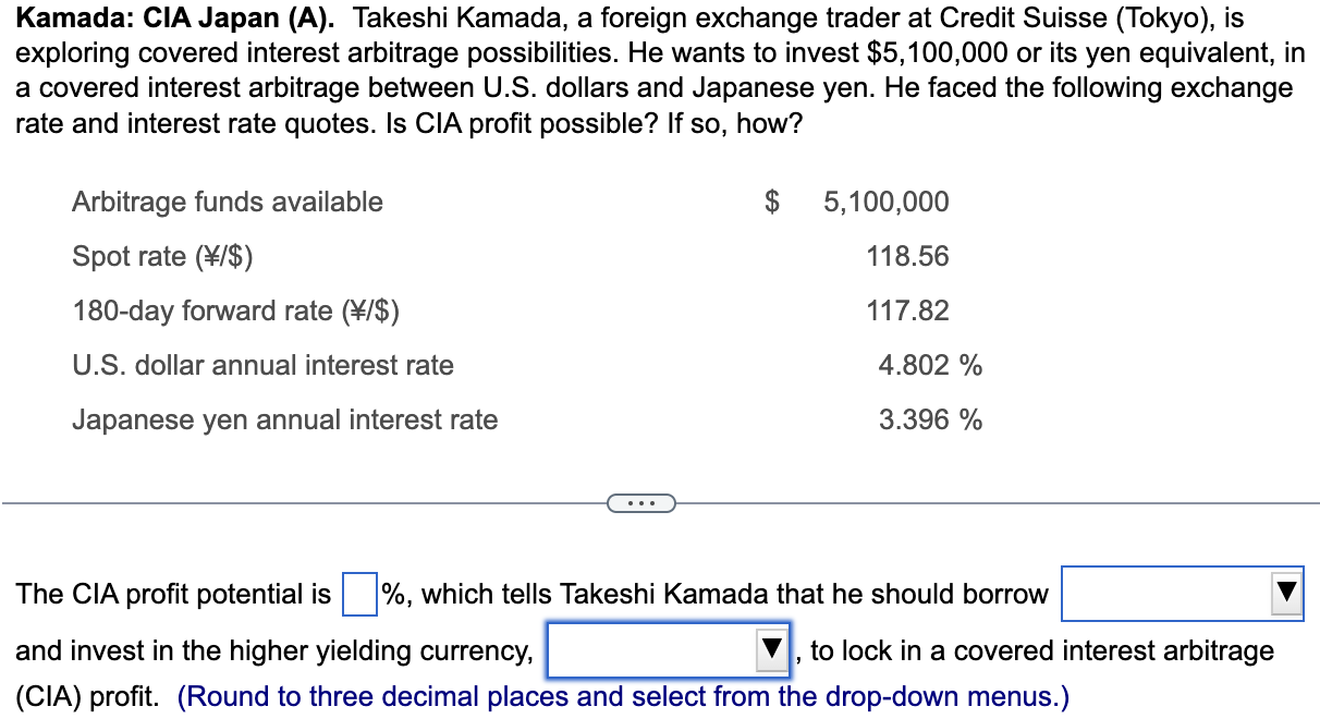 Kamada: CIA Japan (A). Takeshi Kamada, a foreign | Chegg.com